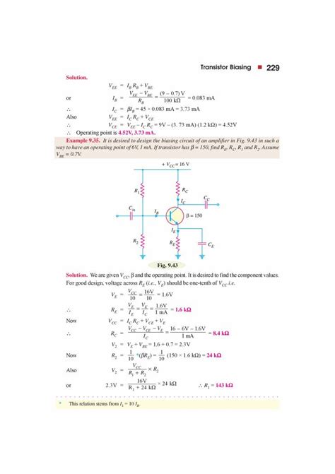 BJT Biasing Notes LearnPick India