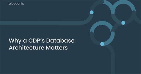 Why A Cdps Database Architecture Matters Blueconic