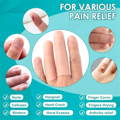 Orteze Pentru Degete Trexora Set 10 Bucati Silicon Nude 1 5x5cm Emag Ro