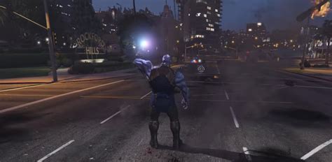 GTA 5 Mod Brings Thanos To San Andreas With Devastating Results PC Gamer