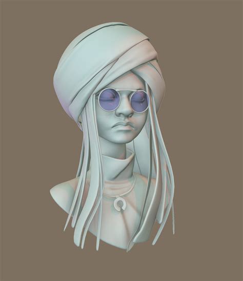 Ksenia Chugunova - Girl in a turban