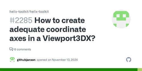 how to create adequate coordinate axes in a viewport3dx · issue 2285