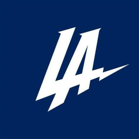 Lightning Bolt Football Logo