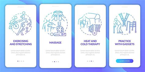 Mobile App Screen Gradient Blue Background With Hereditary Chronic