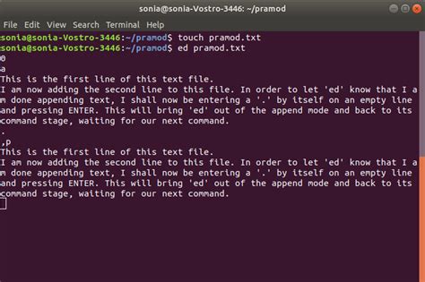 Guide To Using ‘ed Editor In Linux Dev Community