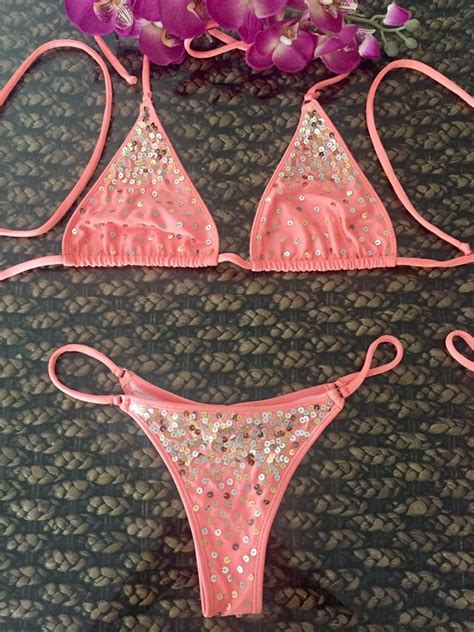 Peach Cheeks Brazilian Bikini