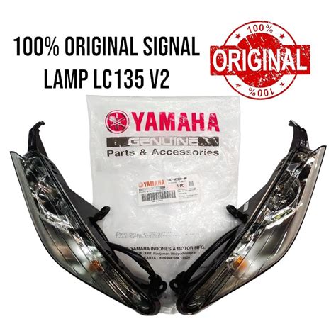 YAMAHA SIGNAL VIETNAM LC135 V2 FRONT SIGNAL SET SIGNAL DEPAN SET WITH SOCKET PNP LC 135 V4 V5 V6