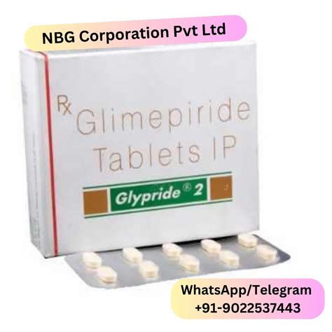Glimepiride Tablets Ip 1 Mg At Rs 116 Strip In Nagpur Id 2851566617262