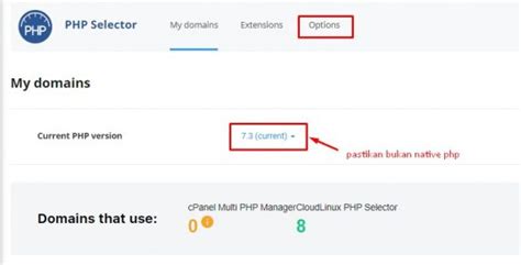 Cara Setting Limit PHP Dari Select PHP Version Di CPanel