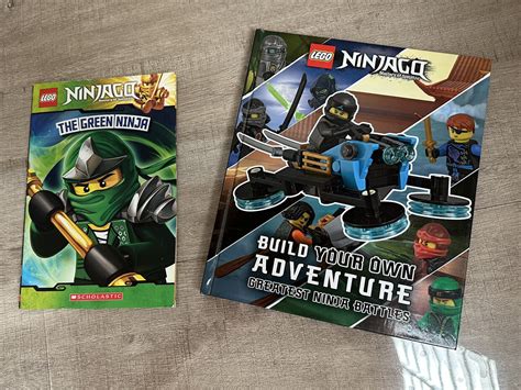 Lego Ninjago Build Your Own Adventure Build Set Manual Book