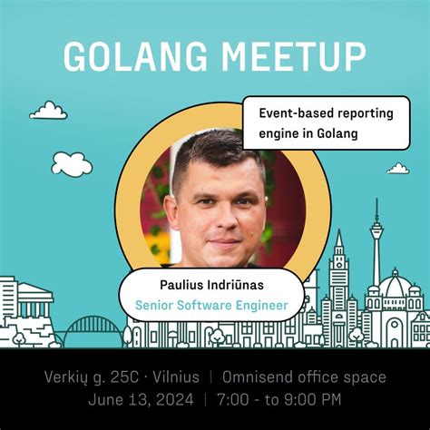 rokas bilevičius on linkedin golang meetup vilnius