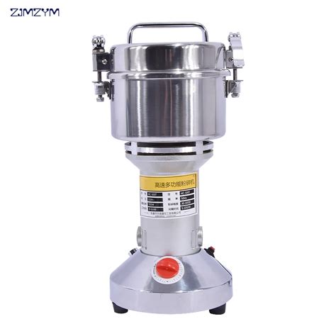 1 개 Hc 500t 스윙 휴대용 분쇄기 500 그램 양념 Small 식품 밀가루 밀 곡물 분말 기계 커피 콩 분쇄기고기 글라인더 Aliexpress