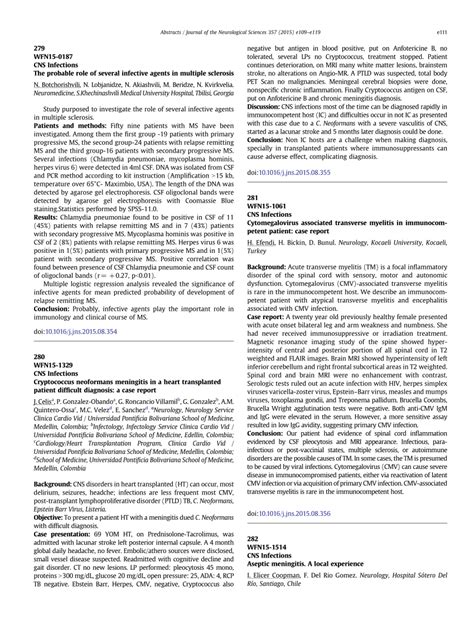 Pdf Cryptococcus Neoformans Meningitis In A Heart Transplanted