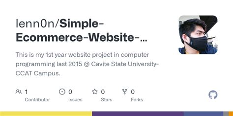 Github Lenn0nsimple Ecommerce Website Php Mysql This Is My 1st Year
