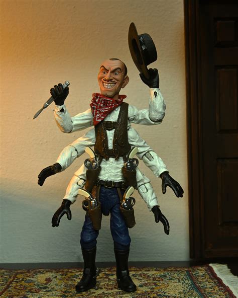 Puppet Master 7″ Scale Action Figures Ultimate Six Shooter And Jester