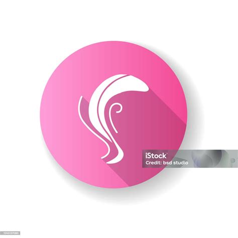 냄새 핑크 플랫 디자인 긴 그림자 문고 아이콘 나쁜 냄새 향수 향기 향기 곡선 더러운 공기 방출 연기 스트림 연기 소용돌이 증발 실루엣 Rgb 컬러 일러스트 0명에 대한