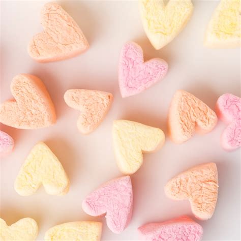 Free Photo Close Up Of Heart Shaped Candy