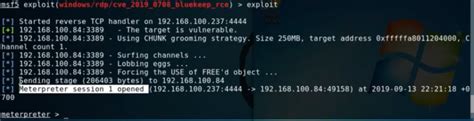 Bluekeep Exploit Windows Rdp Vulnerability Remotely Linux