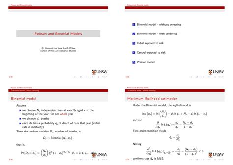 SOLUTION Module Binomial And Poisson Models Studypool