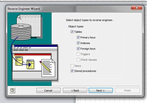Troubleshooting MS SQL Server Reverse Engineering Using Visio