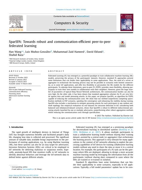 pdf sparsfa towards robust and communication efficient peer to peer