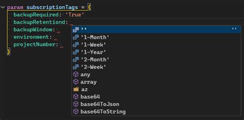 Working With User Defined Types In Bicep