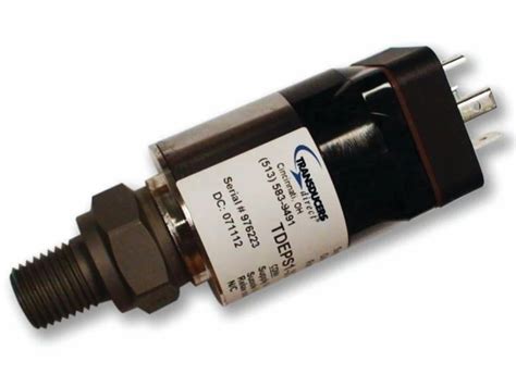 Transducer Direct Electronic Pressure Switch Contact Material Silver