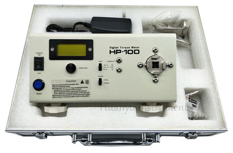 Huanyu Hp 100 Digital Torque Meter Torsion Meter Screw Driver Wrench Measure Tester With