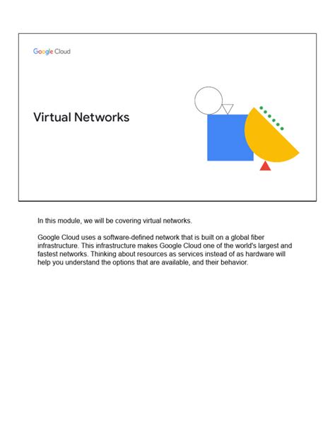 Virtualnetworks Gcp Pdf Domain Name System Ip Address
