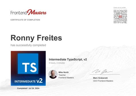 Frontend Masters Intermediate Typescript V2 Ppt