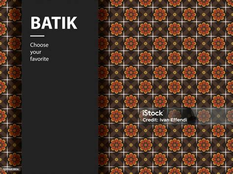 바틱 패턴 전통적인 인도네시아 모티프 자바 문화 배경 배경 벽지 기하학 색상 원활한 템플릿 종이 패션 창조적 인 빈티지 디자인