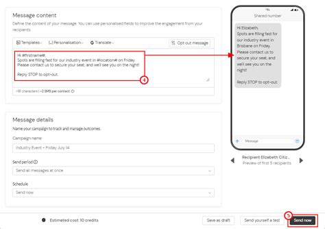 basic message sending tpg telecom messaging hub