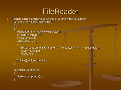 Ppt File Io In Java Powerpoint Presentation Free Download Id3478474