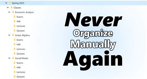 How To Automatically And Easily Organize Computer Files Troy Tech Talk