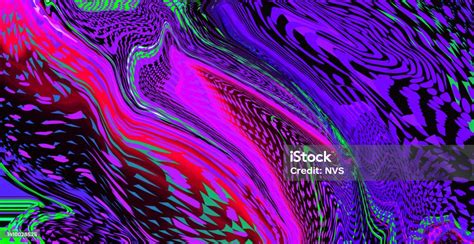 밝은 유체 바이올렛 블랙 네온 그린 핑크 레드 배경 추상 액체 보라색 파동 글리치 아트 트리피 디지털 화면 배경 로얄 반짝이 배너 템플렛 고급스러운 질감 크리에이티브