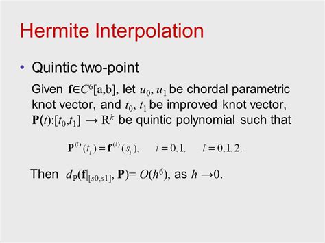 Parameterization For Curve Interpolation Ppt Video Online Download