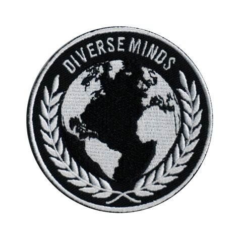 Globe Patch Diverse Minds