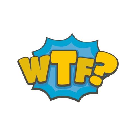 Royalty Free Wtf Clip Art Vector Images And Illustrations Istock