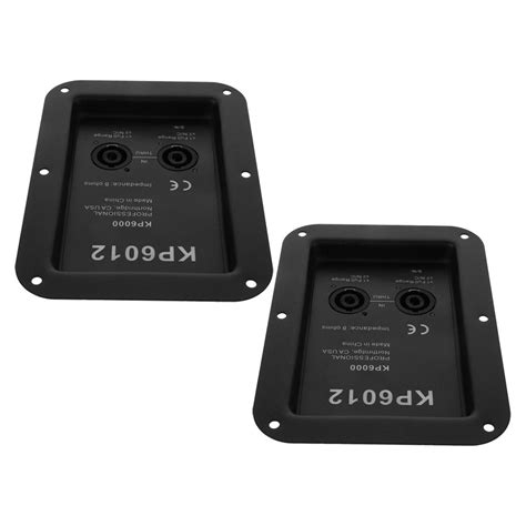 Worgeous 2 Pcs Speaker Terminal Junction Box Speaker Jack Plate Junction Box Connector For Car Worgeous 2 Pcs Speaker Terminal Junction Box Speaker Jack Plate Junction Box Connector For Car