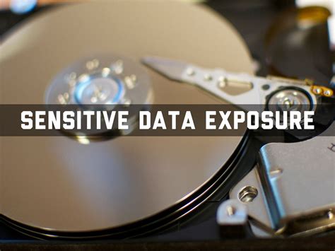 A Sensitive Data Exposure HaCkeOne Cyber Security News WAPT VAPT OWASP