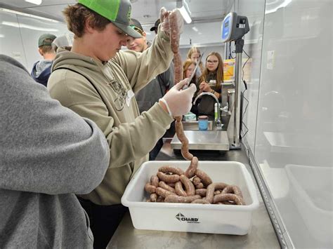 Minnesota High School College Team Up On Meat Processing Trailer