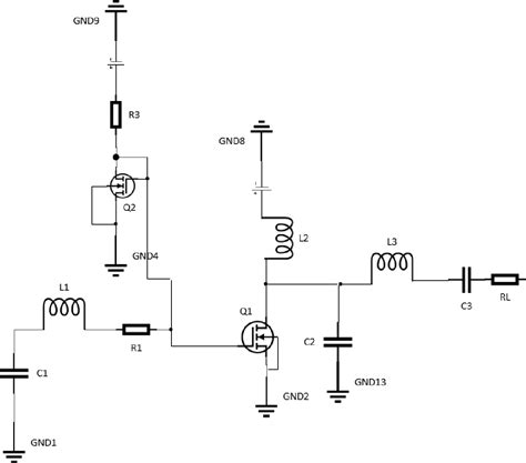 Figure 1 From Low Power Class E Power Amplifier For Wireless Medical Sensor Network Semantic