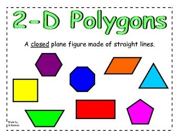 Polygon Poster By Amber R Teachers Pay Teachers