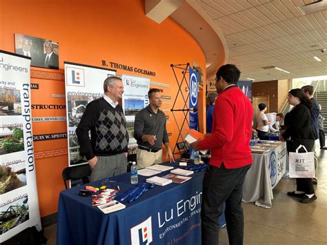 Jonathan Ottman Paul Sofinski Amber Crawford And Tyler Fogarty From Lu Engineers Attended Rit