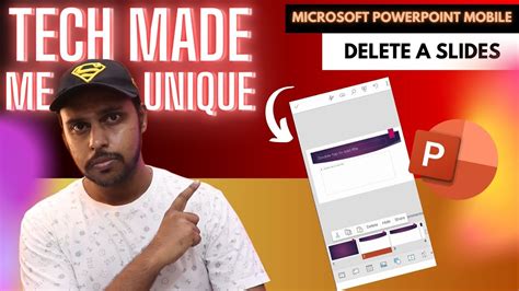 how to delete a slides in microsoft powerpoint mobile youtube