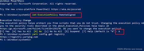 问题tyarn File Cusersxxxappdataroamingnpmtyarnps1 Cannot Be Loaded Csdn博客