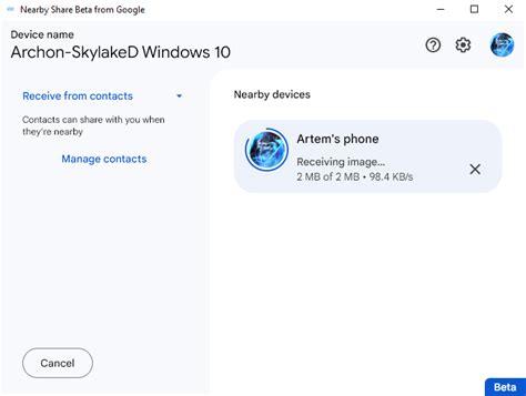 artem russakovskii on twitter tried the windows version of nearby