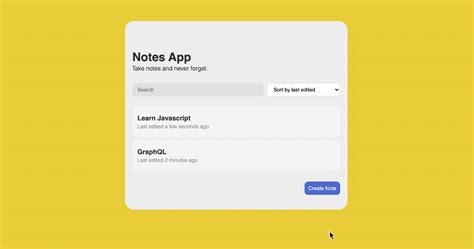 [javascript toy project] notes app 노트앱 만들기 토이프로젝트