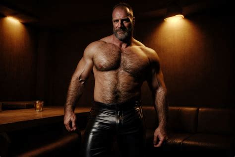 Male Leather Daddy By Malegazeai On Deviantart