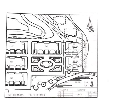 建筑总平面图 图库 五毛网